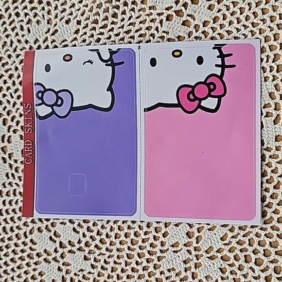 Hello Kitty | Other | Hello Kitty Skins Credit Card Set Of 2 One Pin ...